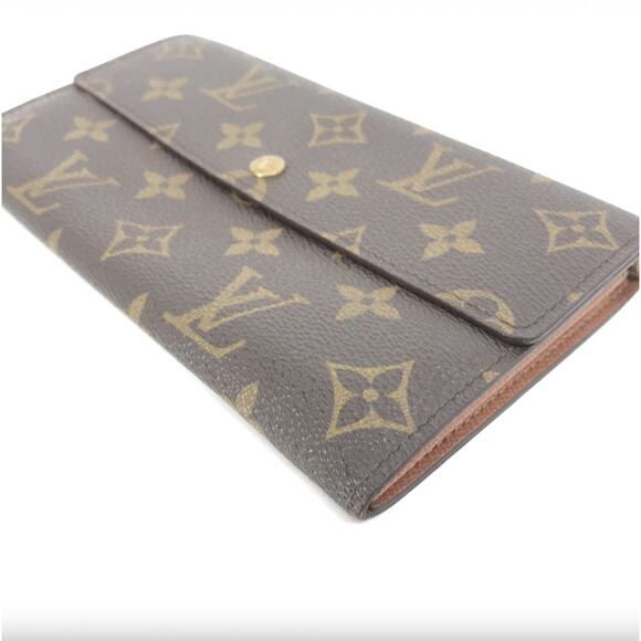 Louis Vuitton | Bags | Louis Vuitton Monogram Envelope Wallet Brown ...